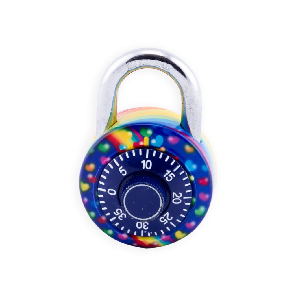 Candado de Combinación 005/50 Franjas Austral - Rish